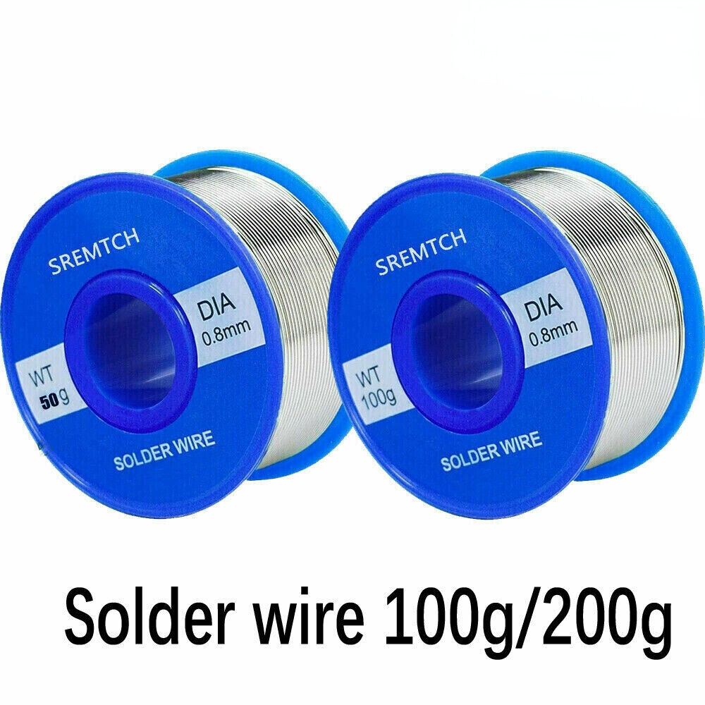 Tin Lead Free Rosin Core Solder Wire Electrical Soldering Flux 0.8mm ...