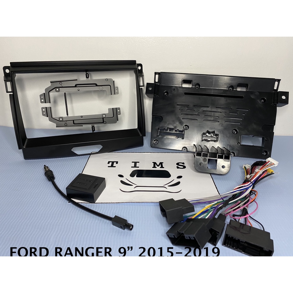 Android Stereo Frame Panel FORD RANGER EVEREST 2015 2016 2017 2018 2019 ...