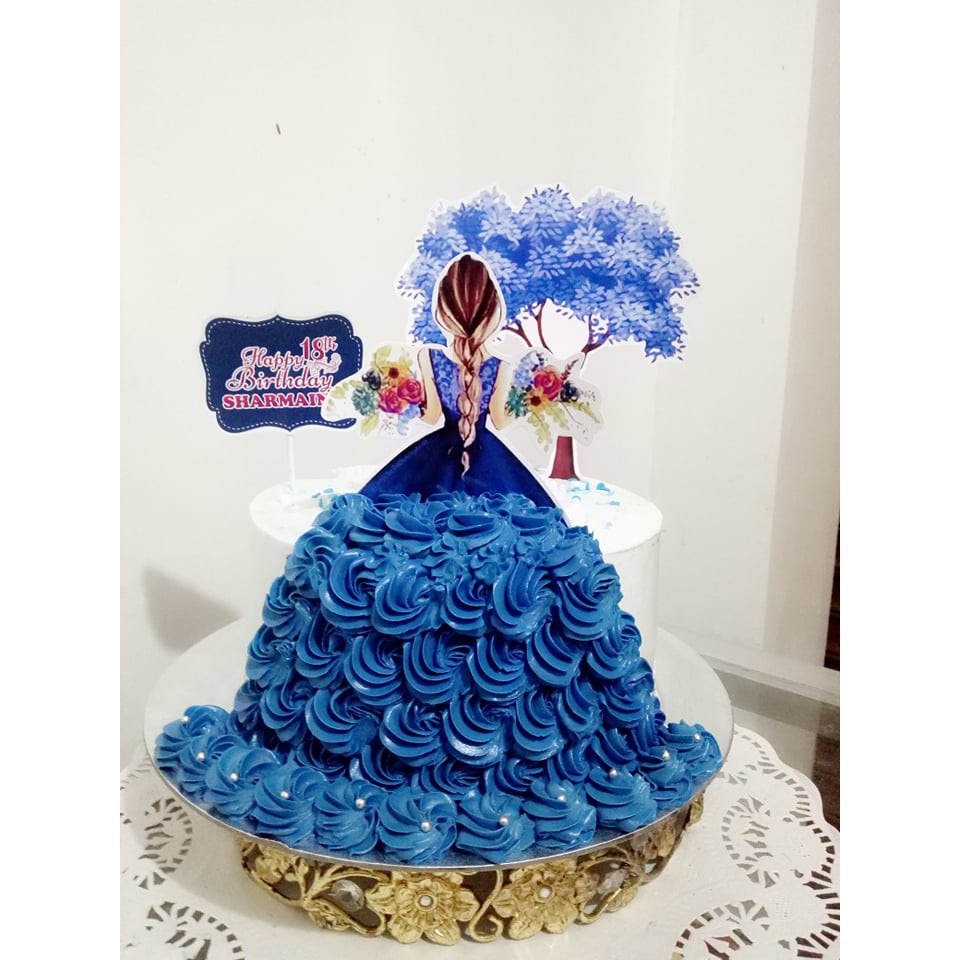 GIRL THEME CAKE TOPPER | Shopee Philippines