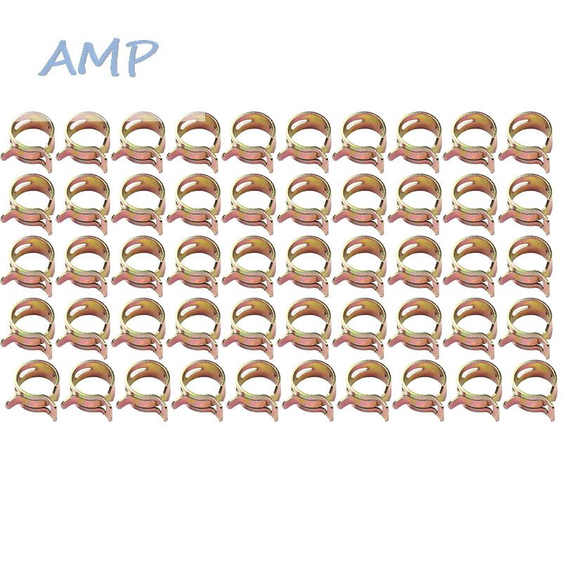 Hose clamp 50pcs set Kit Fuel line 8mm to 9mm 5/16" 8mm Lines Spring ...