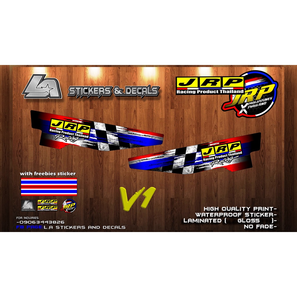 Raider R150 Gas Tank JRP Concept Decal with Freebies | Shopee Philippines