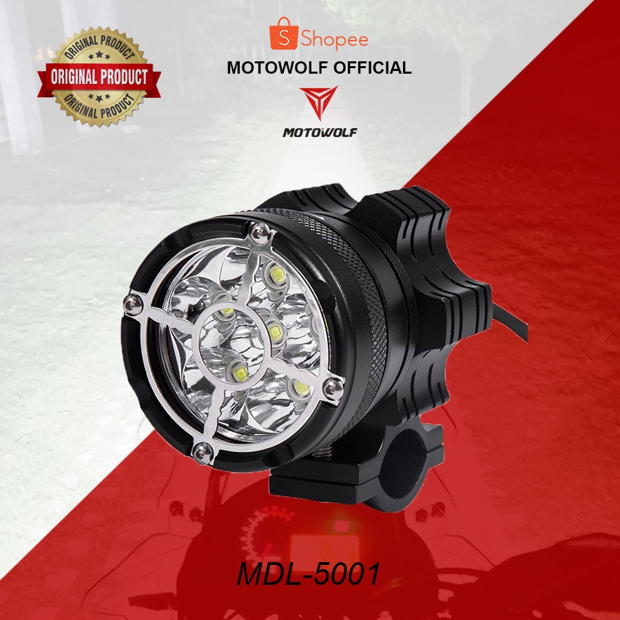 MOTOWOLF MDL 5001 Light Driving Modified Waterproof Led Motorcycle ...