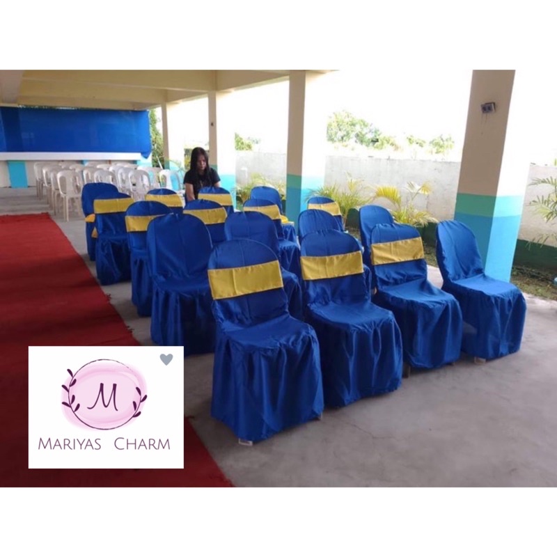 Monoblock Chair Cover | Standard Size | | Shopee Philippines