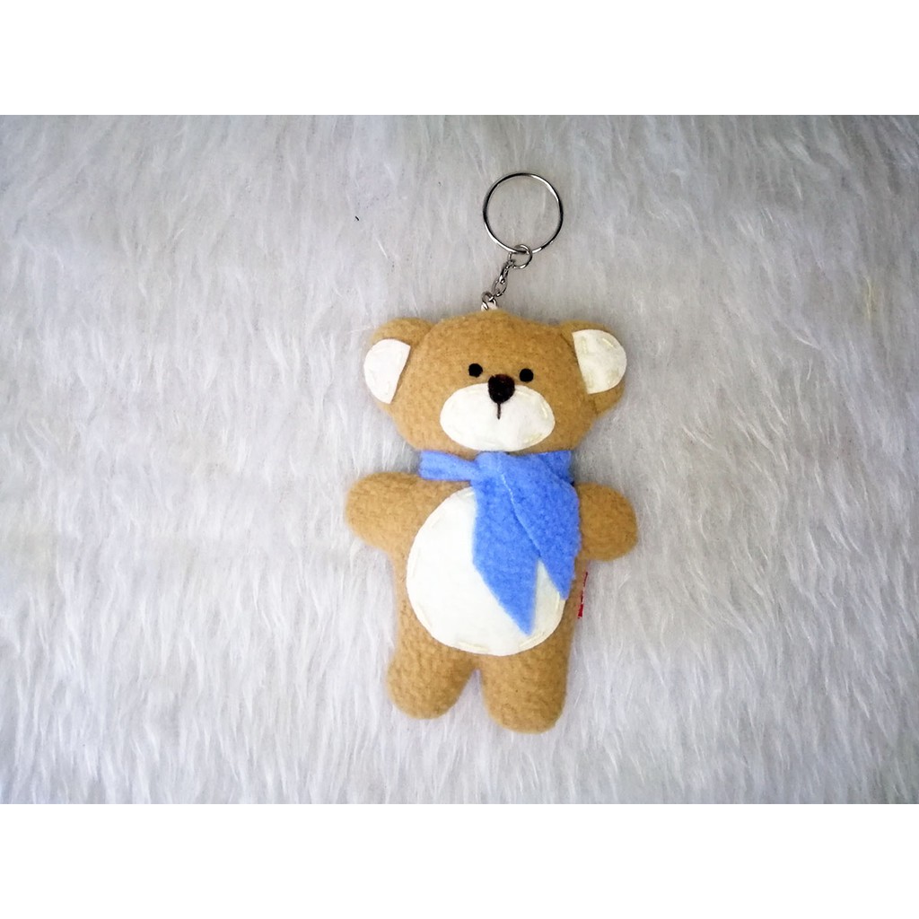 Handmade Cute Teddy Bear Keychain | Shopee Philippines