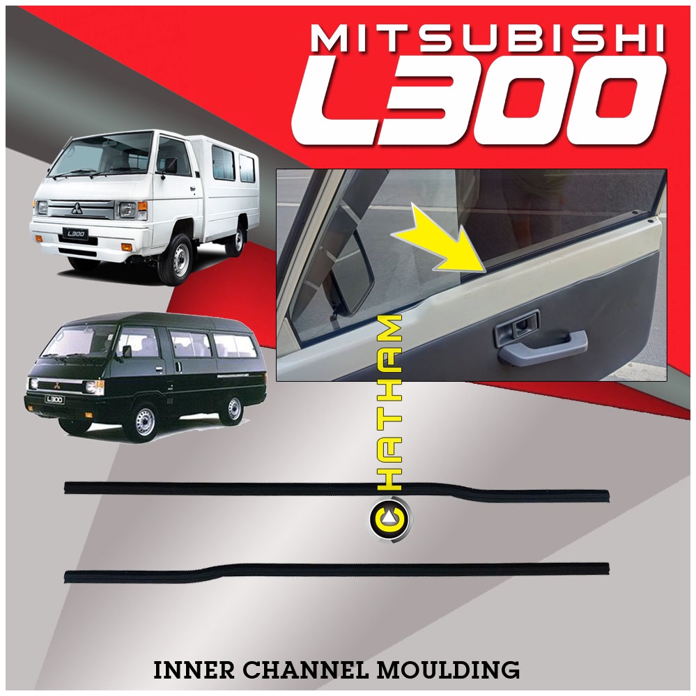 Mitsubishi L300 FB / Versa Van Inner Window Channel Moulding | Shopee ...