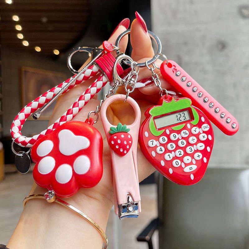 5in1 KEYCHAIN/KEYHOLDER/KEYRING with Nail Clipper Number Plate ...