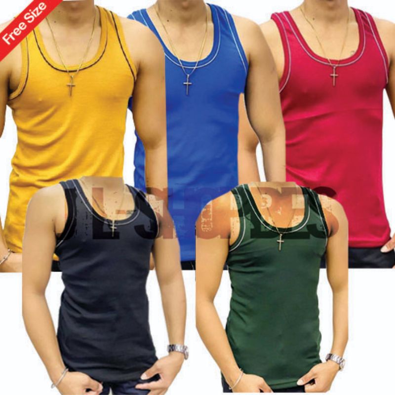 Body fit sando for men | Shopee Philippines