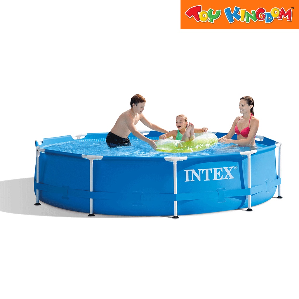 Intex 3.7 m Metal Frame Pool | Shopee Philippines