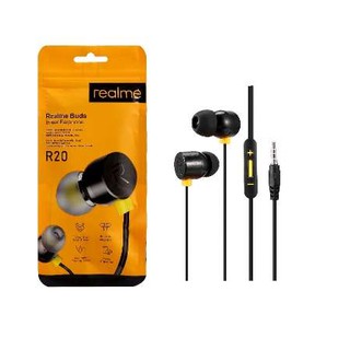 REALME R50 R40 R20 Buds4 Earphones in Ear Universal Headset 3.5MM ...