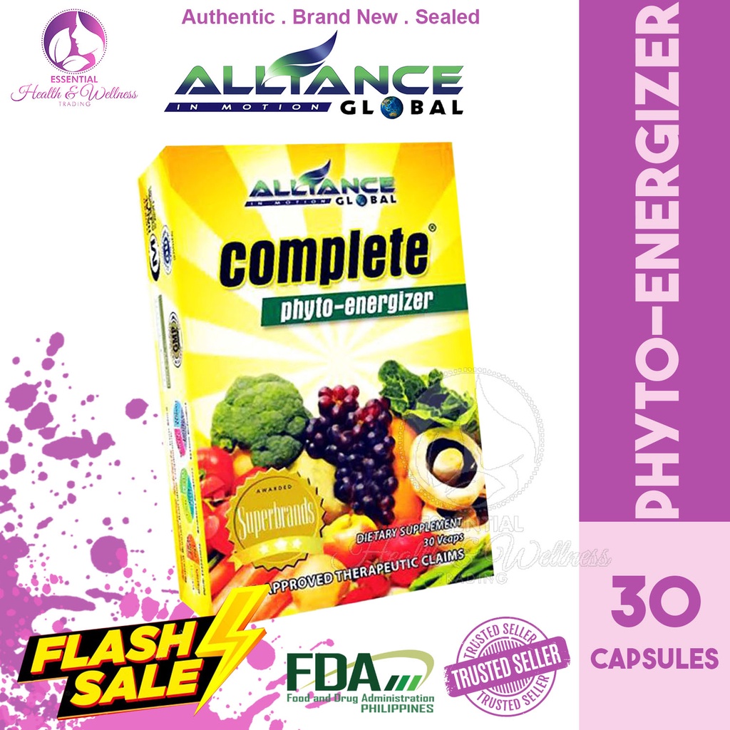 Aim Global Complete YELLOW (30 Capsules) Phyto-Energizer | Shopee Philippines