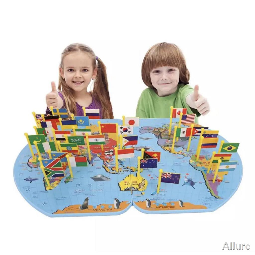 JLT Map of the world and national flags | BeeCost