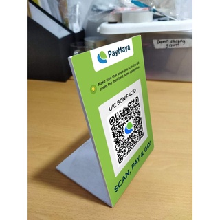 QR Code Standee on Sintra Board (Personalized) | Shopee Philippines
