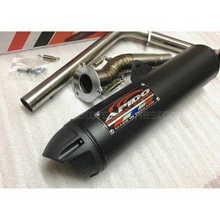 Apido Power Pipe for R150 Raider 150 Carb & Fi | Chrome / Black ...