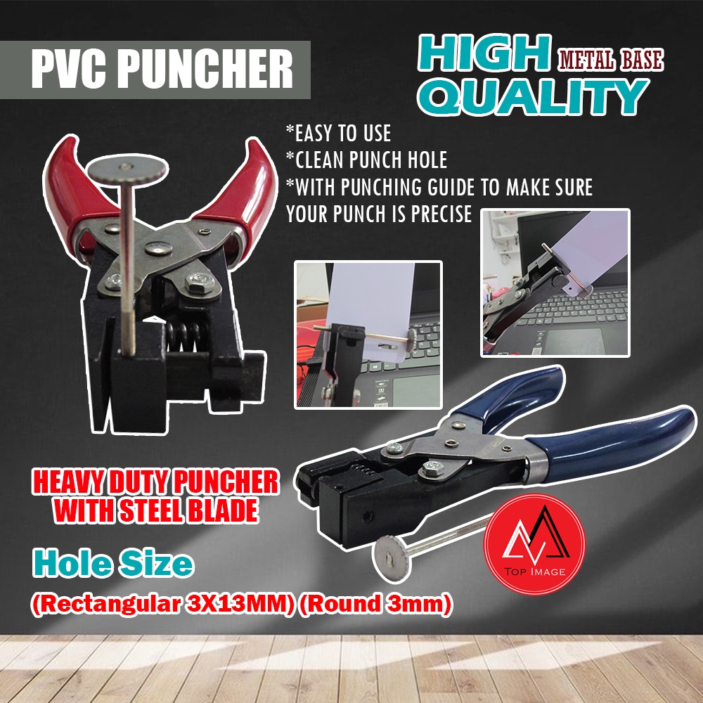 Circular Rectangular HandHeld Paper Punch Ticket Crafts Puncher for ...