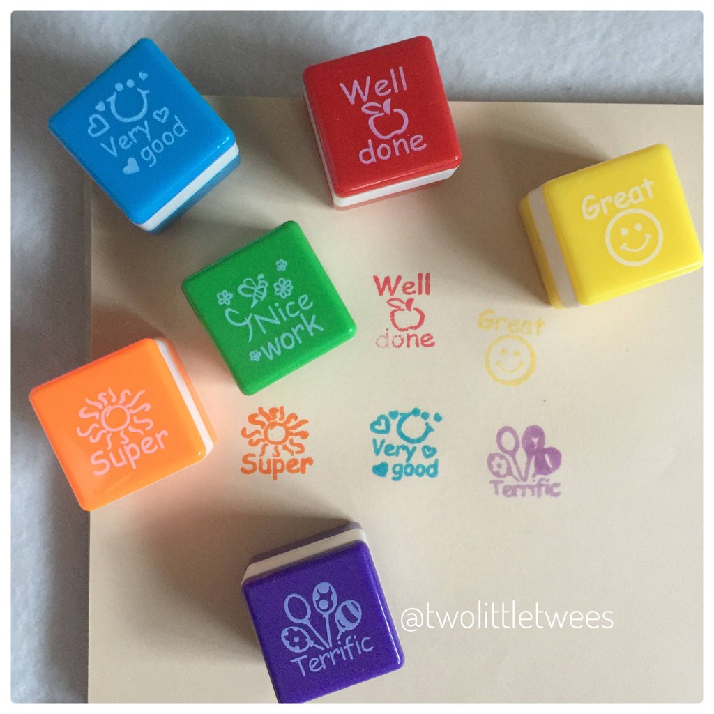 Reward Stamps 6pcs set Fine Motor Activity | Shopee Philippines