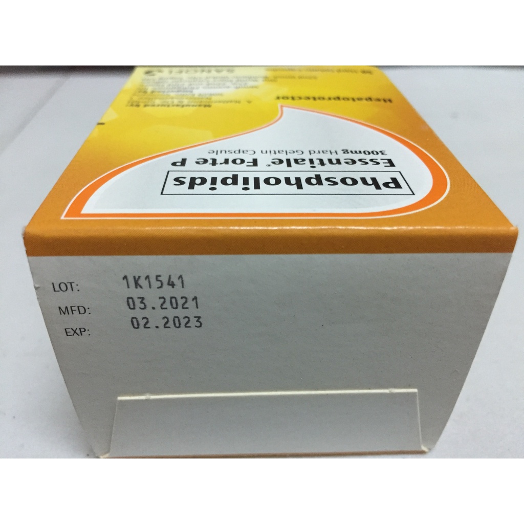 Essentiale Forte P Phospholipids Liver Care Supplement Capsule [30 & 50 ...