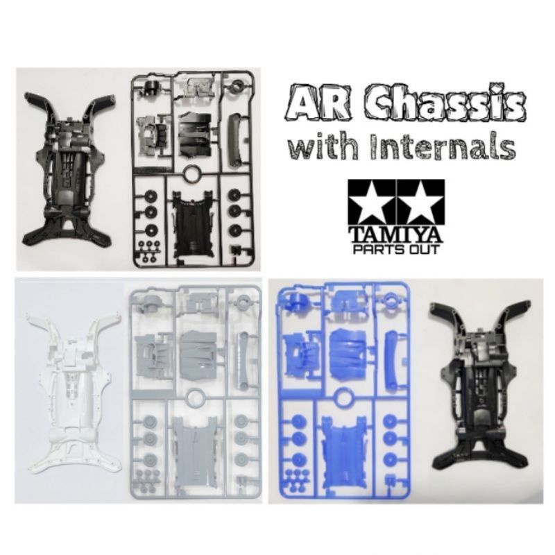 TAMIYA AR Chassis and Internals Parts Out for Mini 4WD | Shopee Philippines