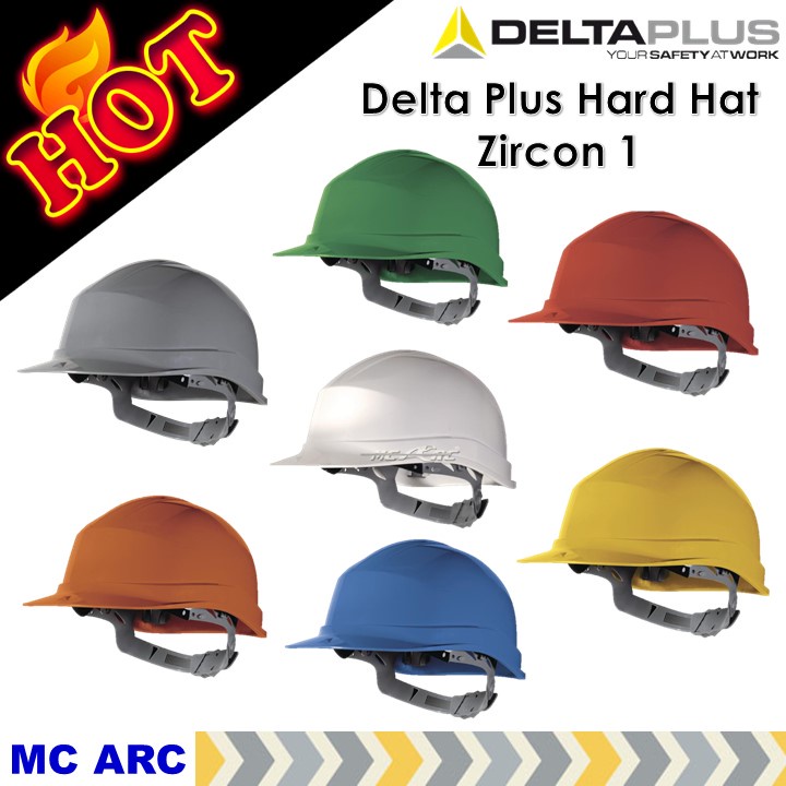 Delta Plus Hard Hat Zircon 1 with Strap | Shopee Philippines