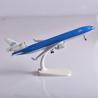 KLM MD11 Diecast Metal Plane Model Royal Dutch Airplane Aircraft Models ...