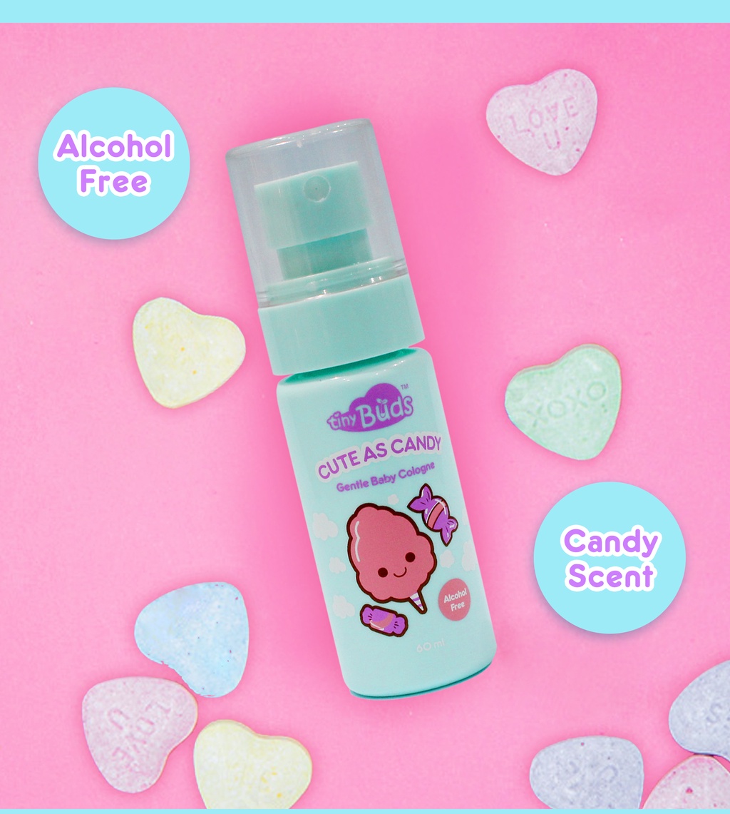 Tiny Buds Cute As Candy Gentle Baby Cologne | Shopee Philippines