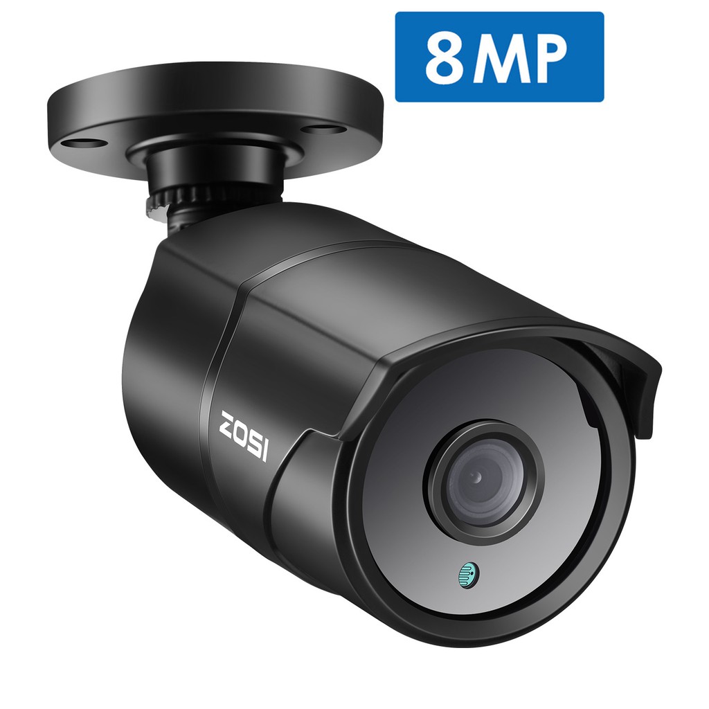 ZOSI 4K 8 0MP Ultra High Definition Security Camera Indoor Outdoor