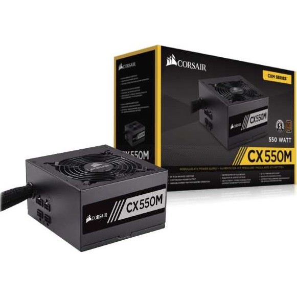 Corsair CX550M 550watts 80+bronze Modular | Shopee Philippines