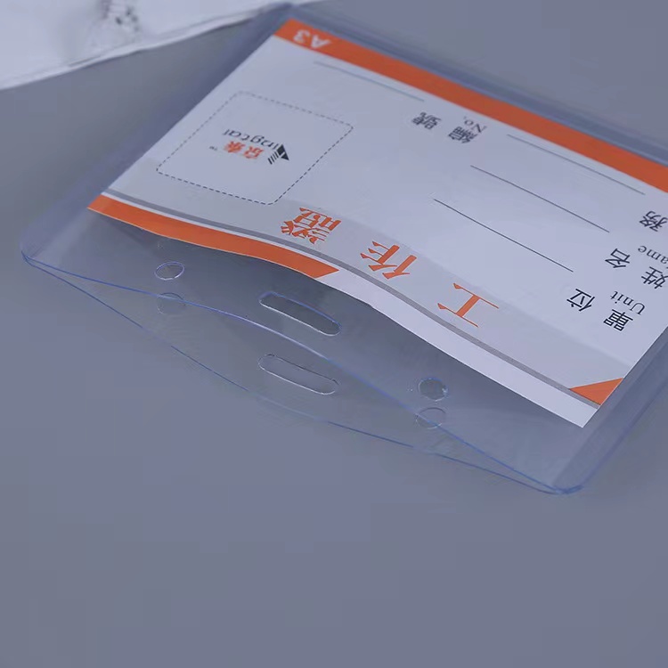 50pcs 100pcs Makapal Id Case Vaccination Id Holder Ziplock Id Case A1