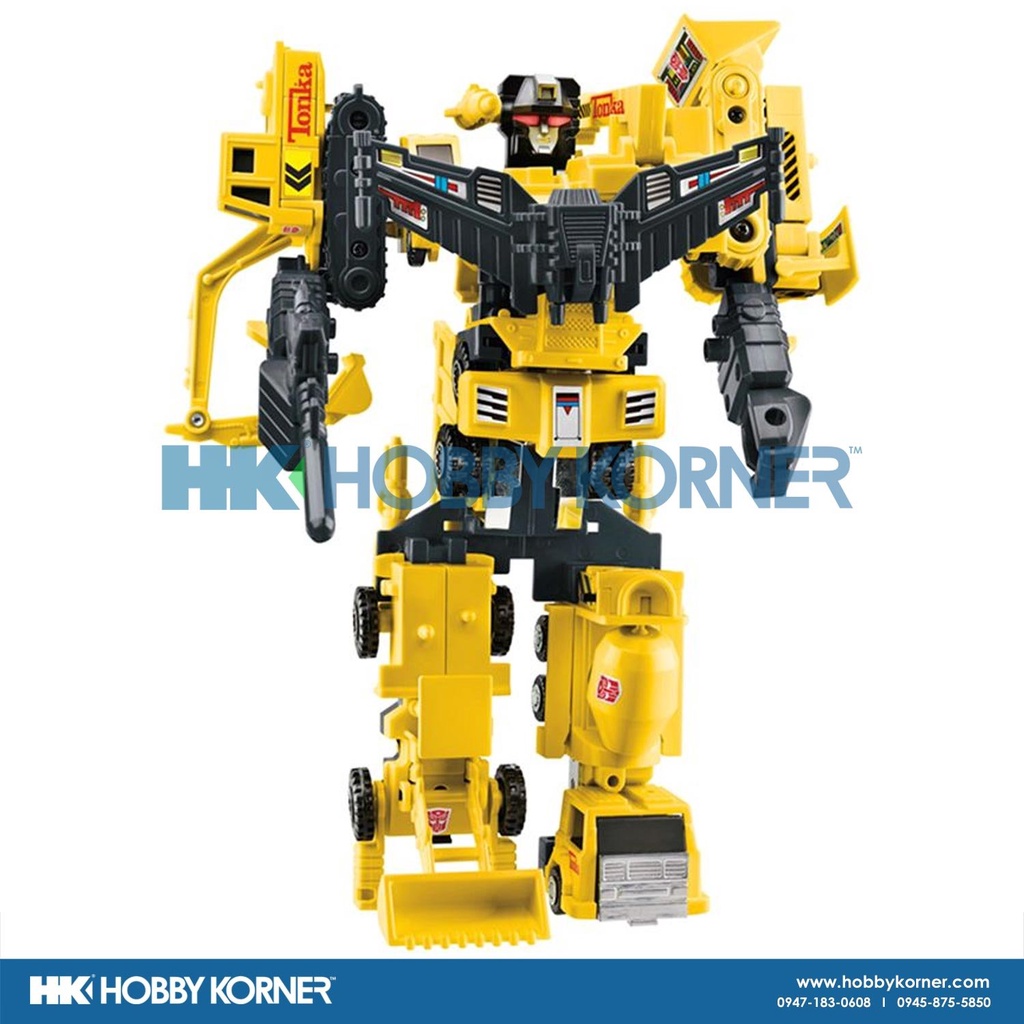 (IN STOCK) HASBRO Transformers Tonka Yellow Devastator Boxset | Shopee ...