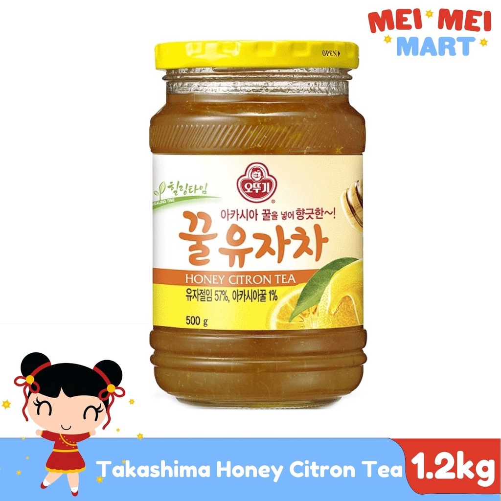 Ottogi Korean Honey Citron Tea Lemon Honey Ginger Aloe Jujube Apple Tea ...