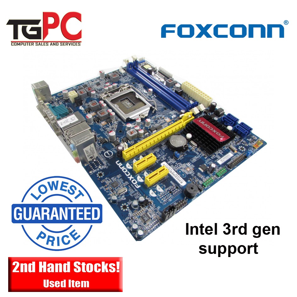 Foxconn H61MXV V2.0, H61MXL-K LGA1155 Motherboard socket 1155 2nd & 3rd ...