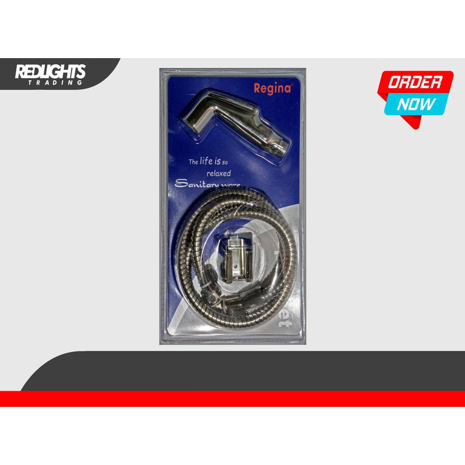 Chrome Bidet Sprayer with Stainless Steel Hose Regina ~0j | Shopee ...