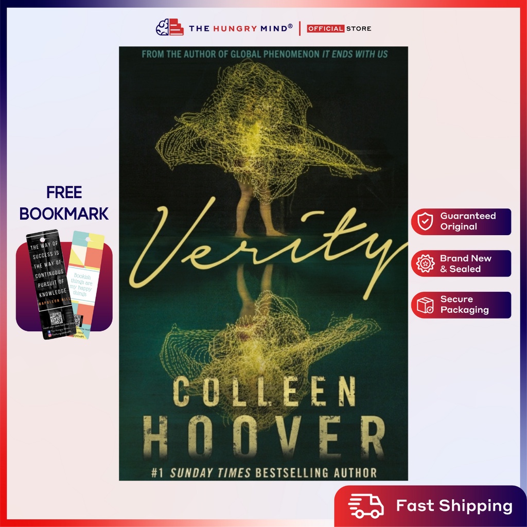 VERITY (ORIGINAL +FREE BOOKMARK) by Colleen Hoover (PB) Romance Books ...