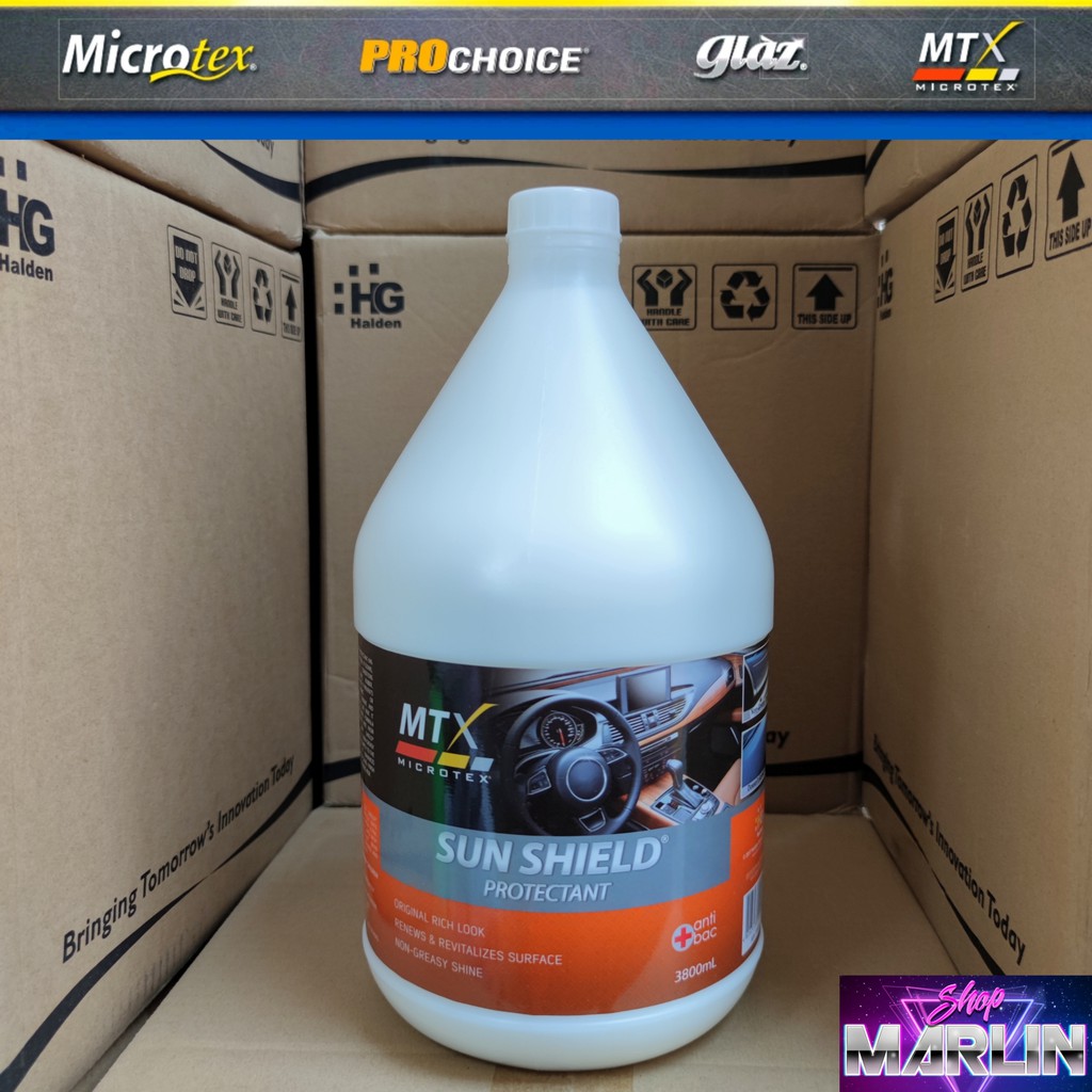 Microtex MTX SunShield Protectant w/ Antibac 1 Gallon 3800ml | Shopee ...