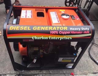 SG8500 SHARK DIESEL GENERATOR SET 4 STROKE OPEN TYPE | Shopee Philippines