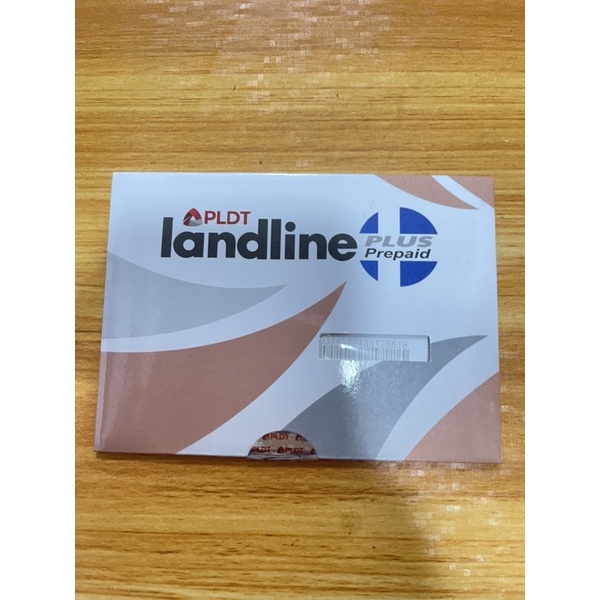 PLDT LANDLINE PLUS PREPAID SIM (brand new! working only within metro ...