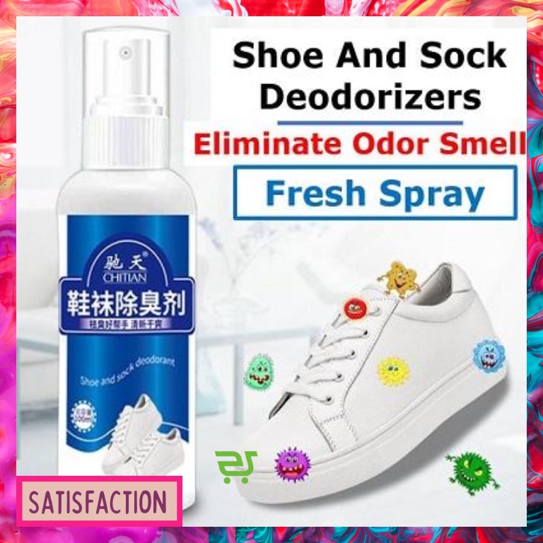 STSF 100ml Shoe Feet Deodorant Spray Effective Foot Deodorizer Odor ...