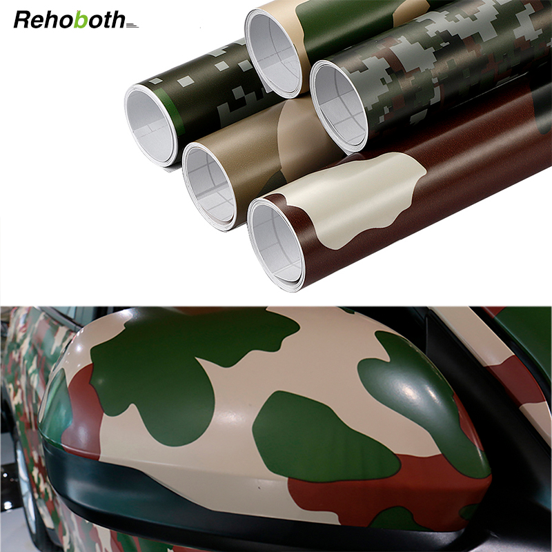 Rehoboth 30cm*100cm Camouflage Vinyl PVC Car Sticker Wrap Film Digital ...