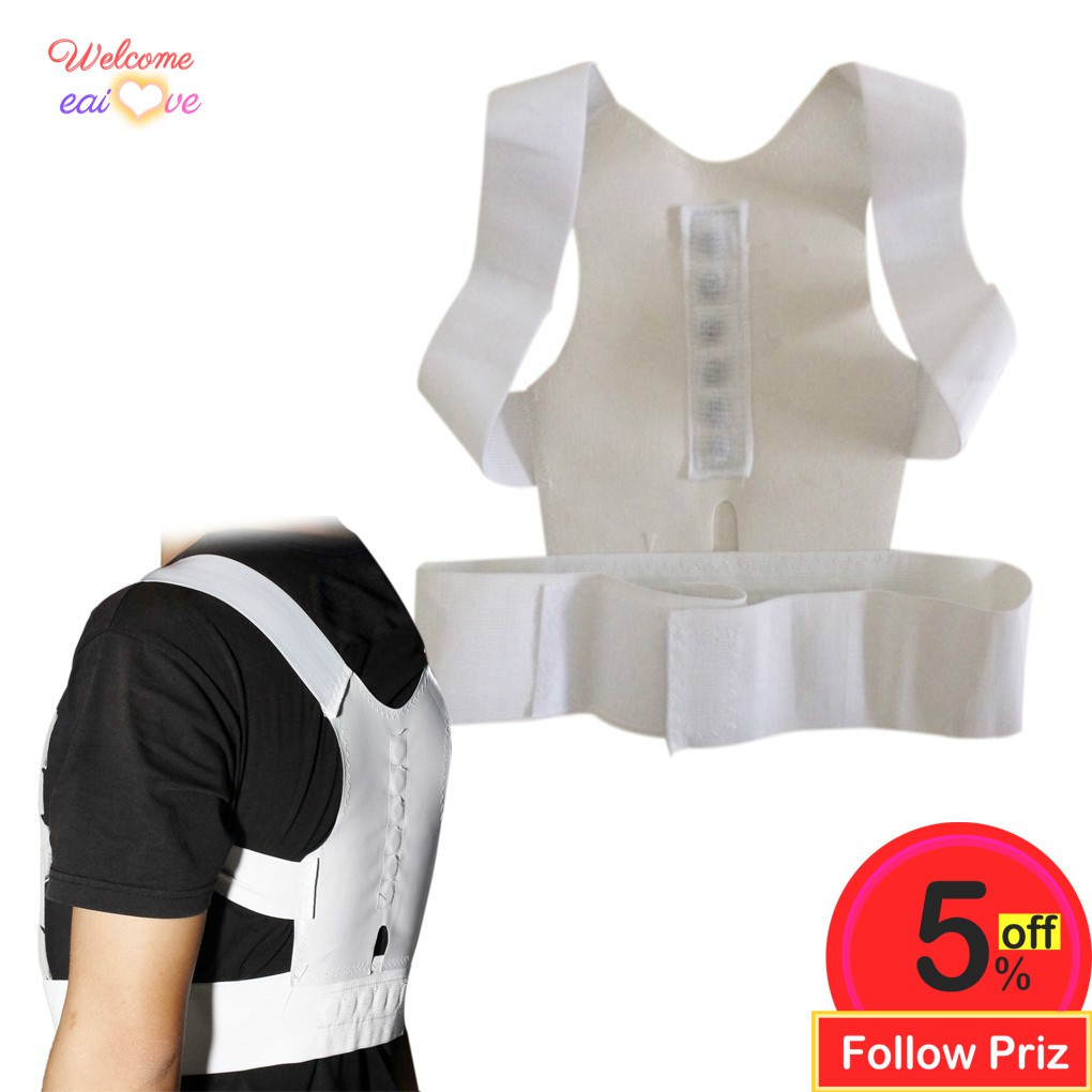 Shoulder Support Posture Back Belt Correct Rectify Posture well eai ...
