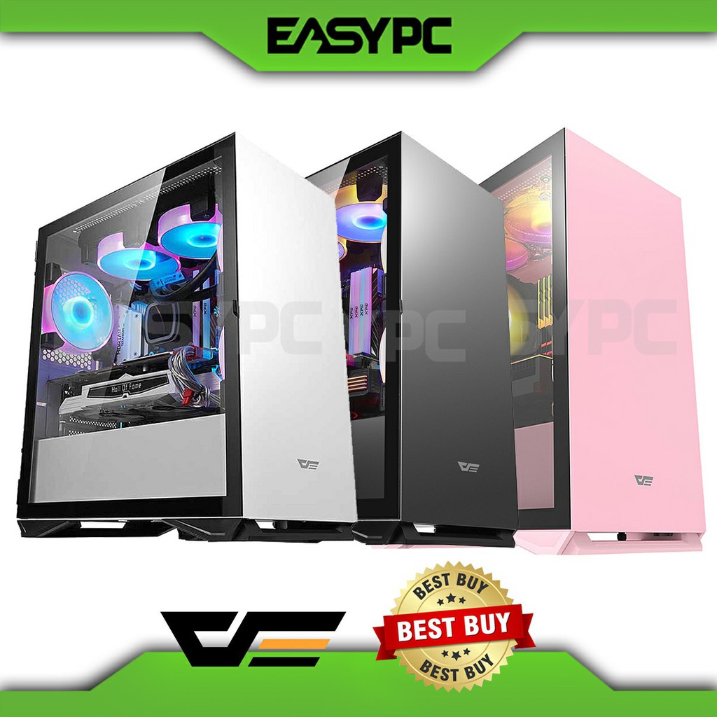 DarkFlash DLM22 Mid Tower Case, Brand New mid tower case. | Shopee ...