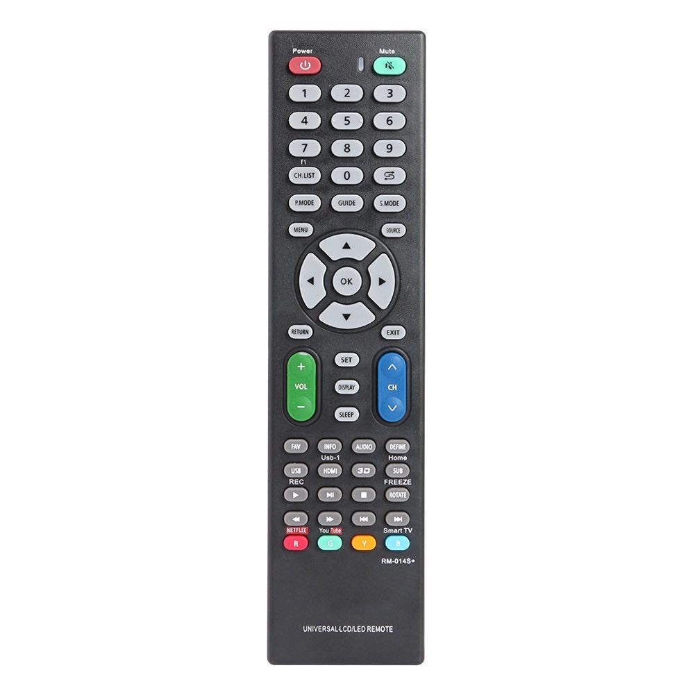 HUAYU RM-014S+ / RM-L1388 Universal Smart TV Remote Control with Netflix and Youtube Buttons ...