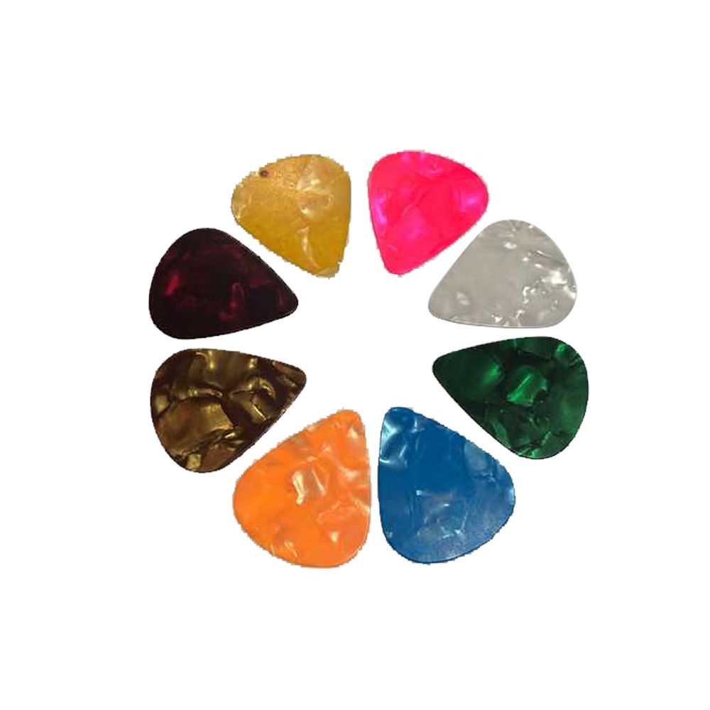 Monstermarketing Celluloid Thin Guitar Picks .0.46mm Color Random ...