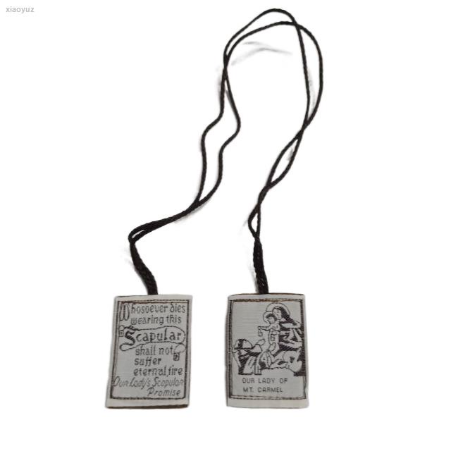 Our Lady of Mt. Carmel Scapular with Ziplock Pouch | Shopee Philippines
