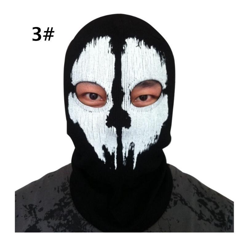 Call of Duty COD Balaclava Ghost Mask Skull Face Cosplay Sports Outdoor ...