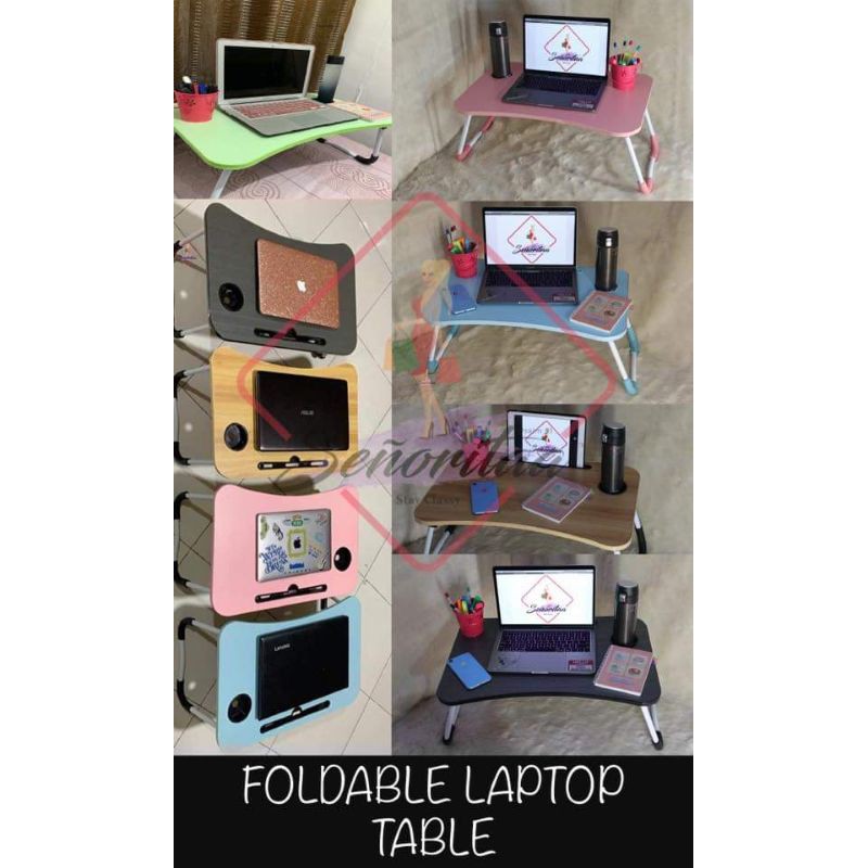 foldable laptop table/ bed table | Shopee Philippines