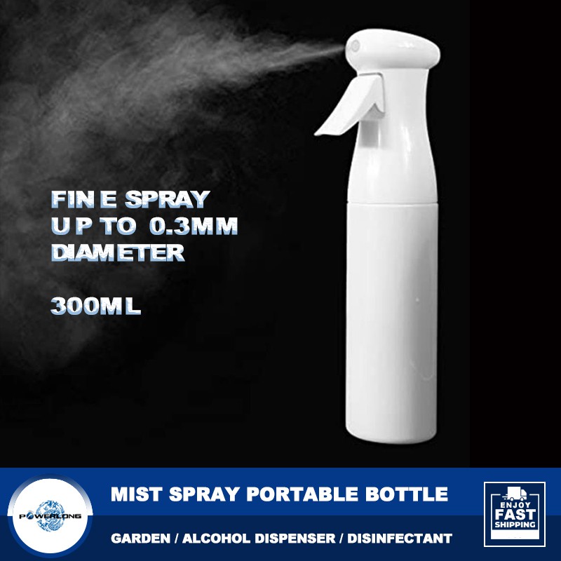 Powerlong Mist Spray Portable Bottle Empty Mist Sprayers Alcohol Spray ...