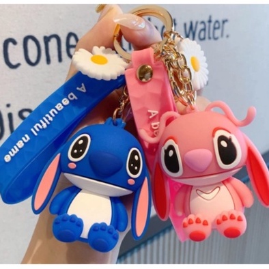STITCH KEYCHAIN FOR STITCH LOVERS BLUE AND PINK | Shopee Philippines