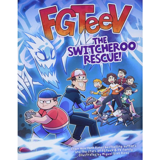 Fgteev: The Switcheroo Rescue! (Hardcover) | Shopee Philippines