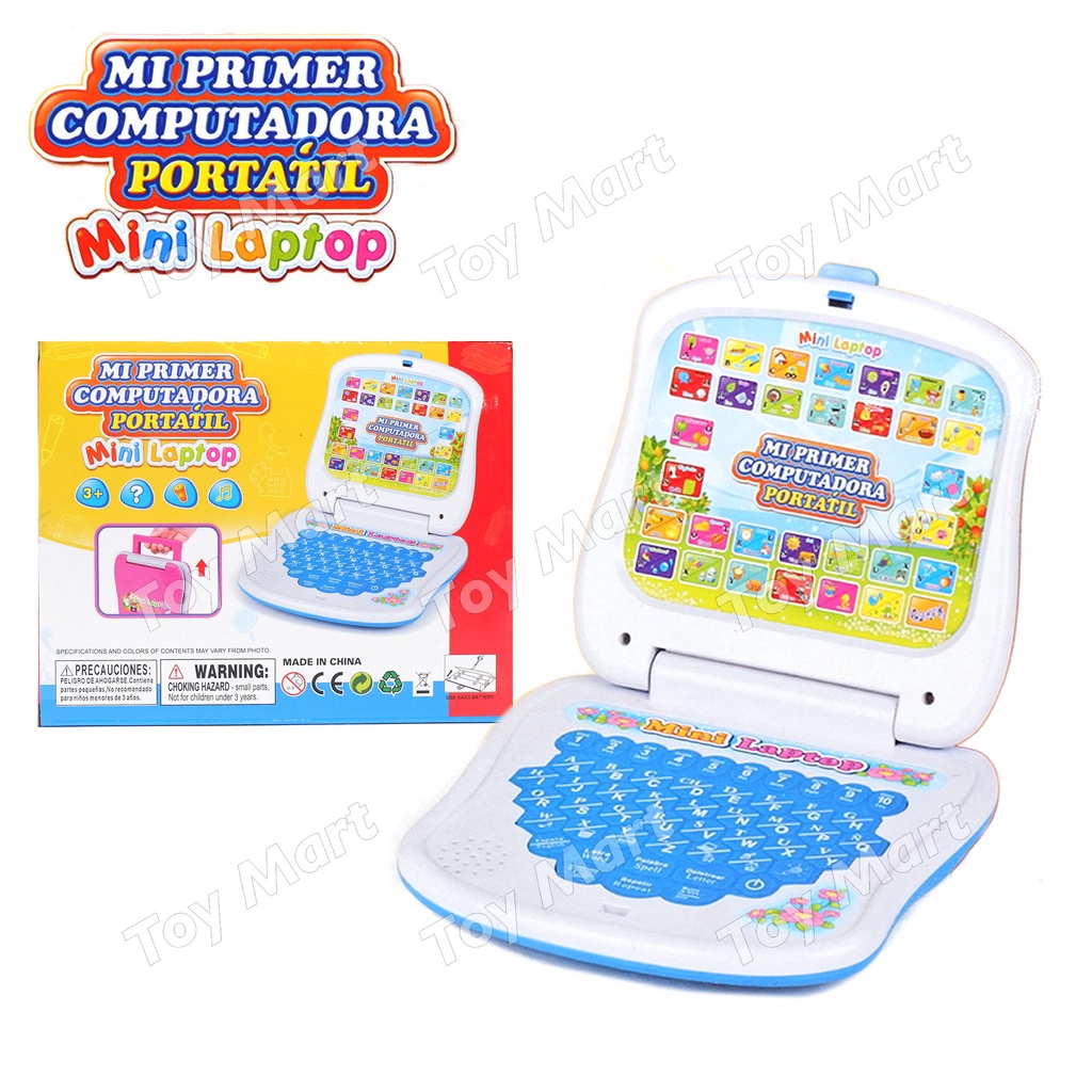 English + Spanish Language Learning Laptop Learning Machine Letter ...