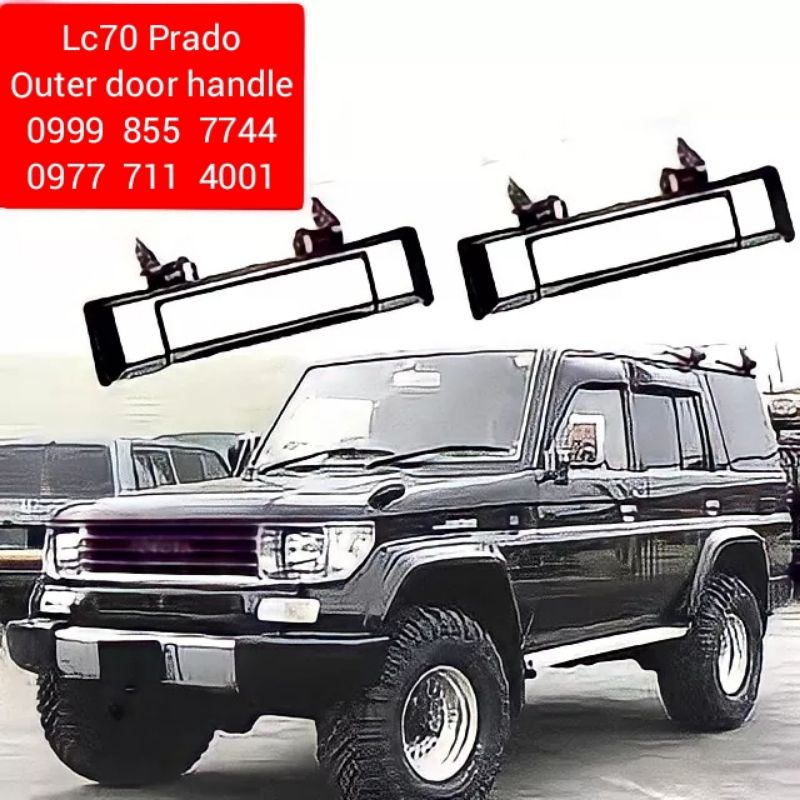 Lj78, Kzj78, door handle, L+R, Lc70, prado, land cruiser, Karl cruiser ...