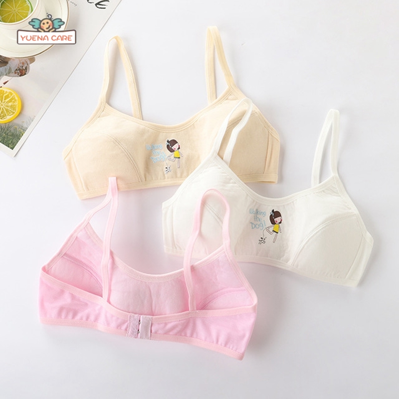 YNC(9-16 Years) Baby Bra with Pads Girls Sando Bra Kids Cotton Bra ...